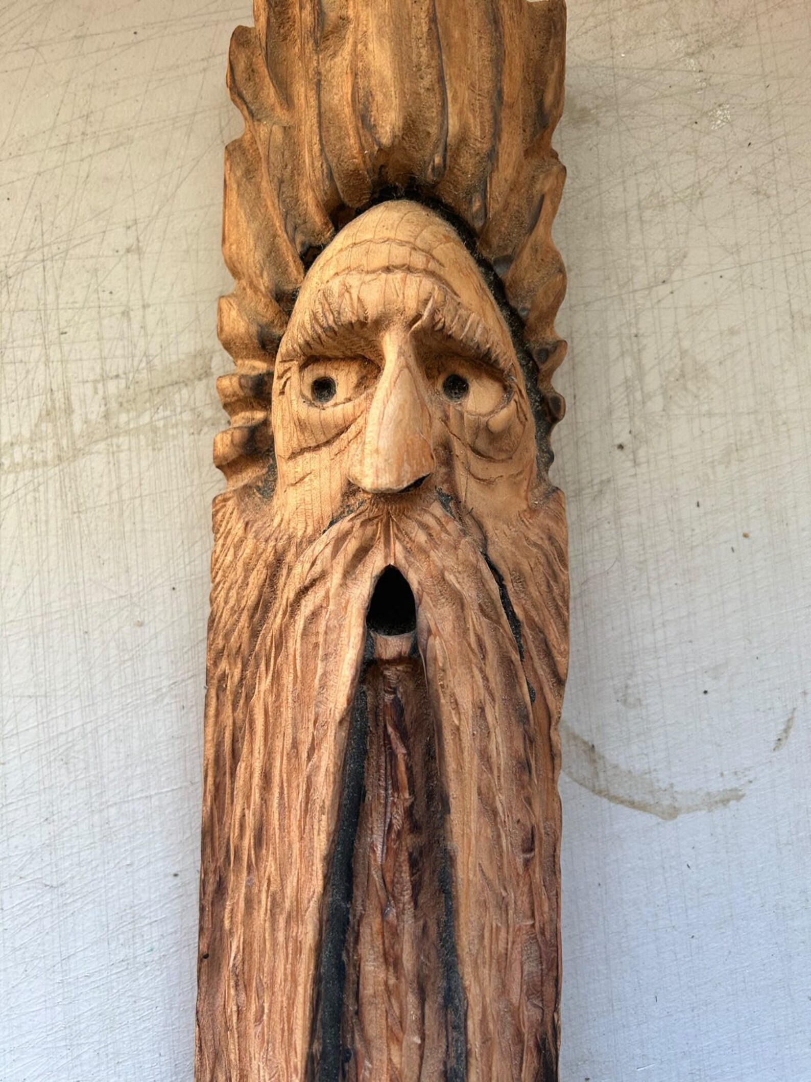 Wood Spirit Forest Mythical Creatures Wood Carving Forest - Etsy