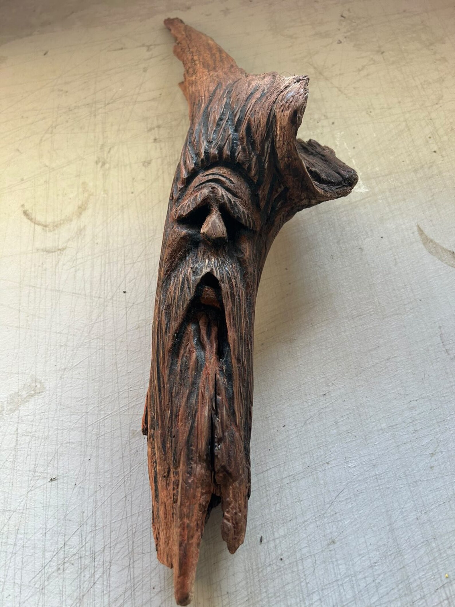 Old Man Wood Spirit Mythical Creatures Forest Wood Fall - Etsy