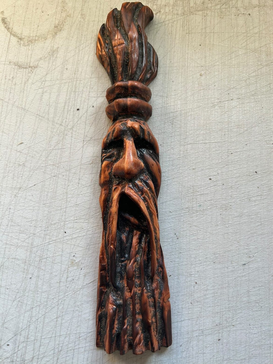 Wood Spirit Forest Mythical Creatures Wood Carving Forest - Etsy
