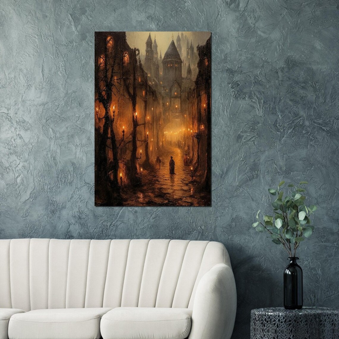 Paper Poster Print - Path of Redemption | Gothic Wall Art | Gothic Art ...