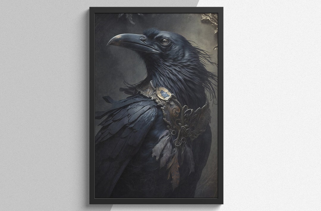 The Night Guardian Printable Wall Art | Gothic Printable Art | Wall Art ...