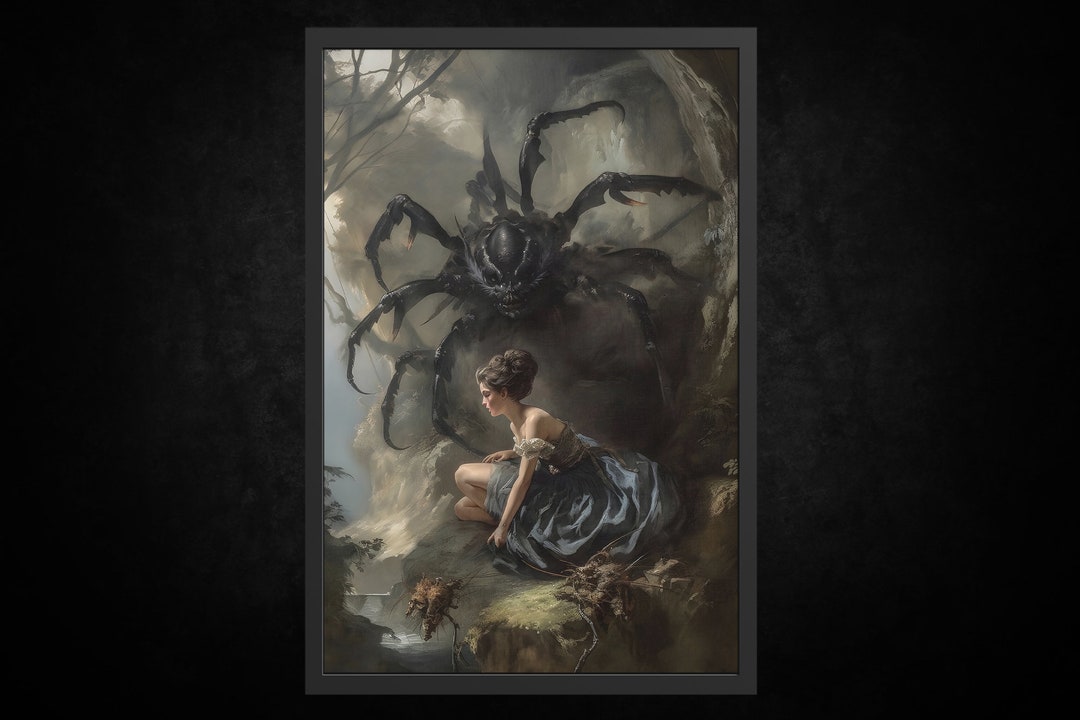 Paper Poster Print - Ambush | Gothic Wall Art | Gothic Art | Dark ...