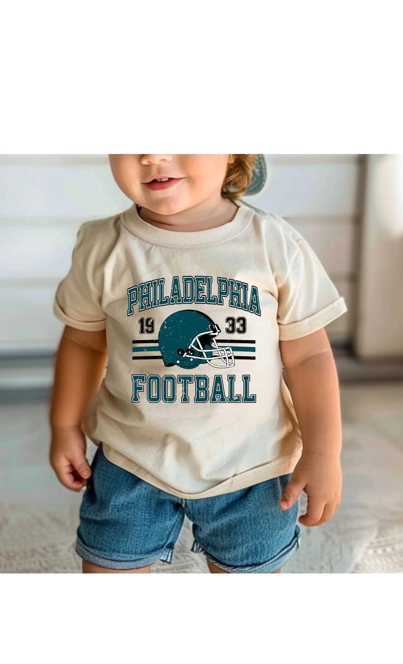 Philadelphia Eagles Football Shirt Kids Toddler Youth Infant Unisex ...