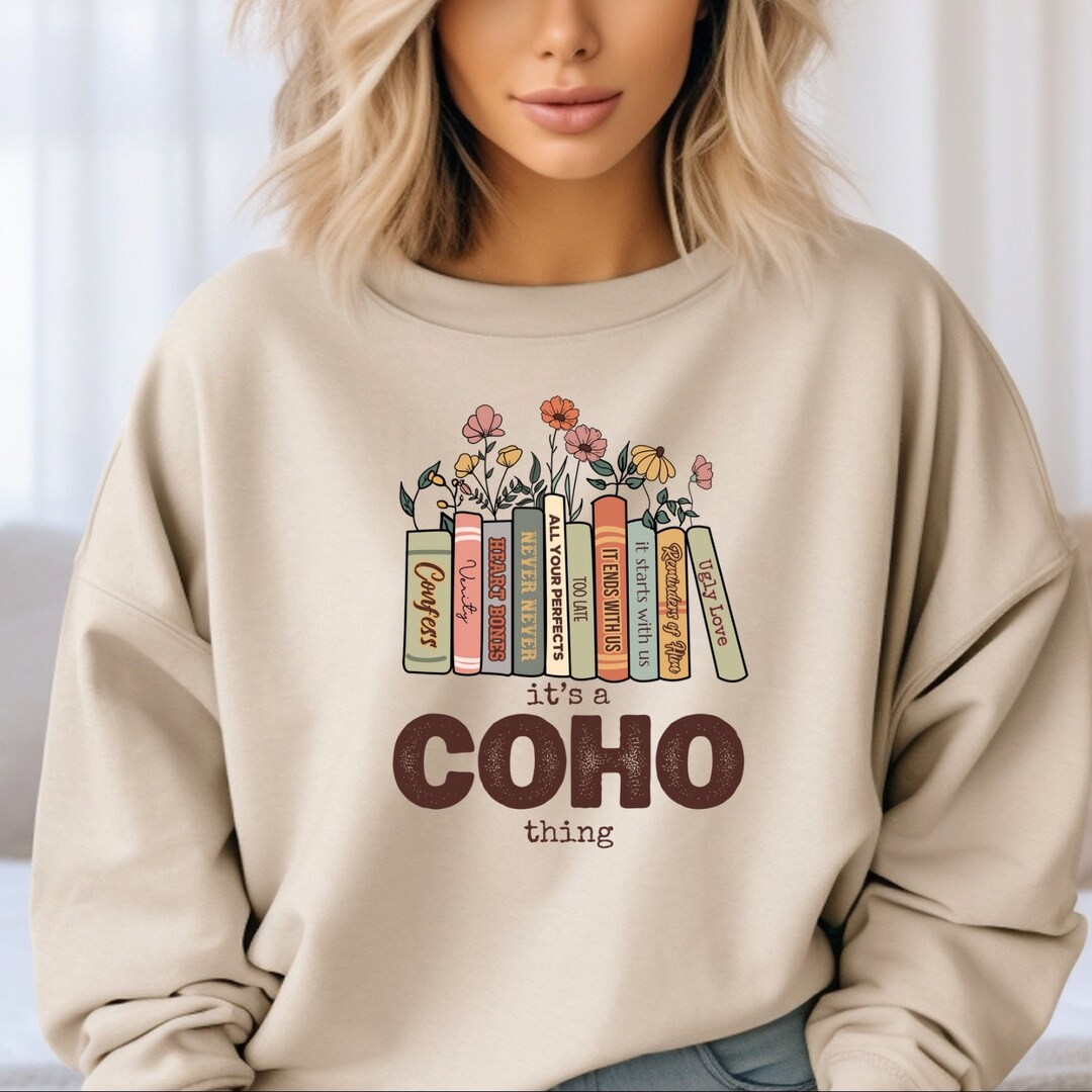 Colleen Hoover Sweatshirt COHO - Etsy