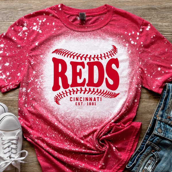 Cincinnati Reds Svg - Etsy