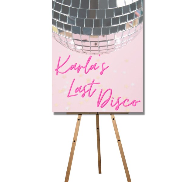 Disco Sign - Etsy