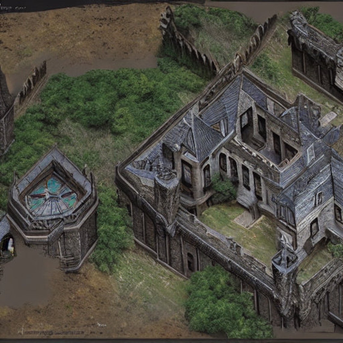 Ai Generated Castles 80 Images - Etsy