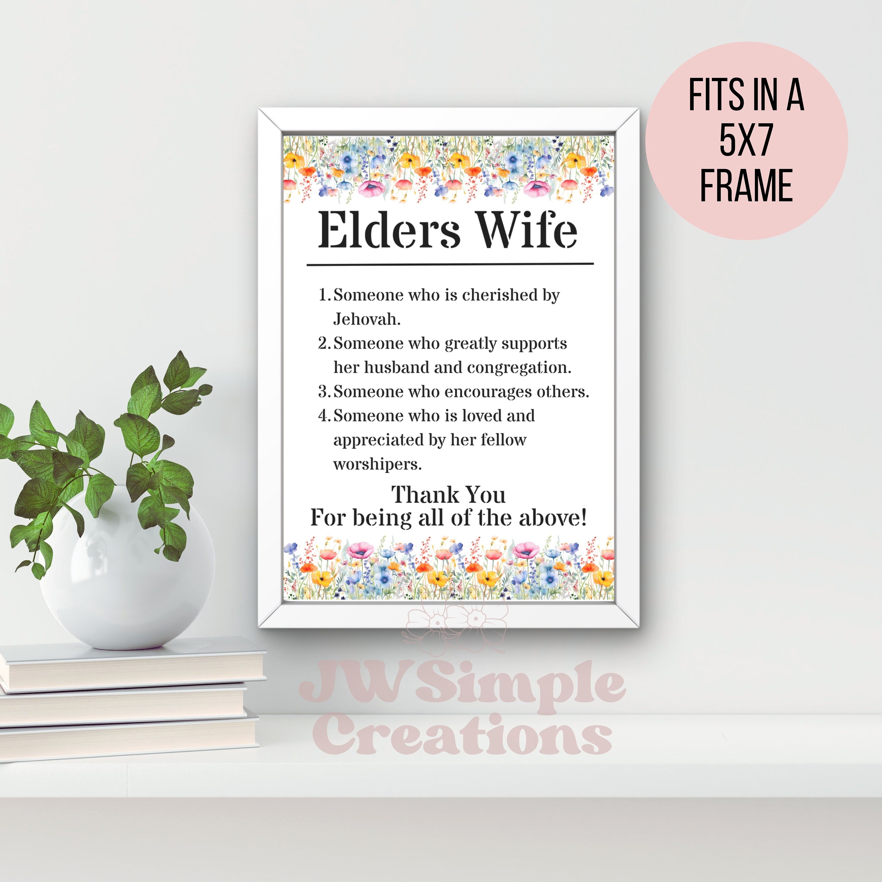 JW Encouraging Card for Elder’s Wife, Pioneers, Brothers, Elders ...
