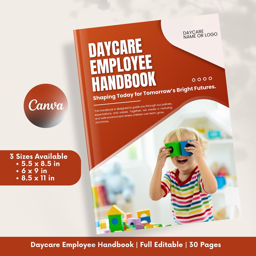 Comprehensive Daycare Employee Handbook | Policies, Procedures, and ...