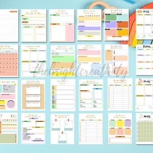 ADHD Planner for Kids | ADHD Coping Skills Printable | Executive ...