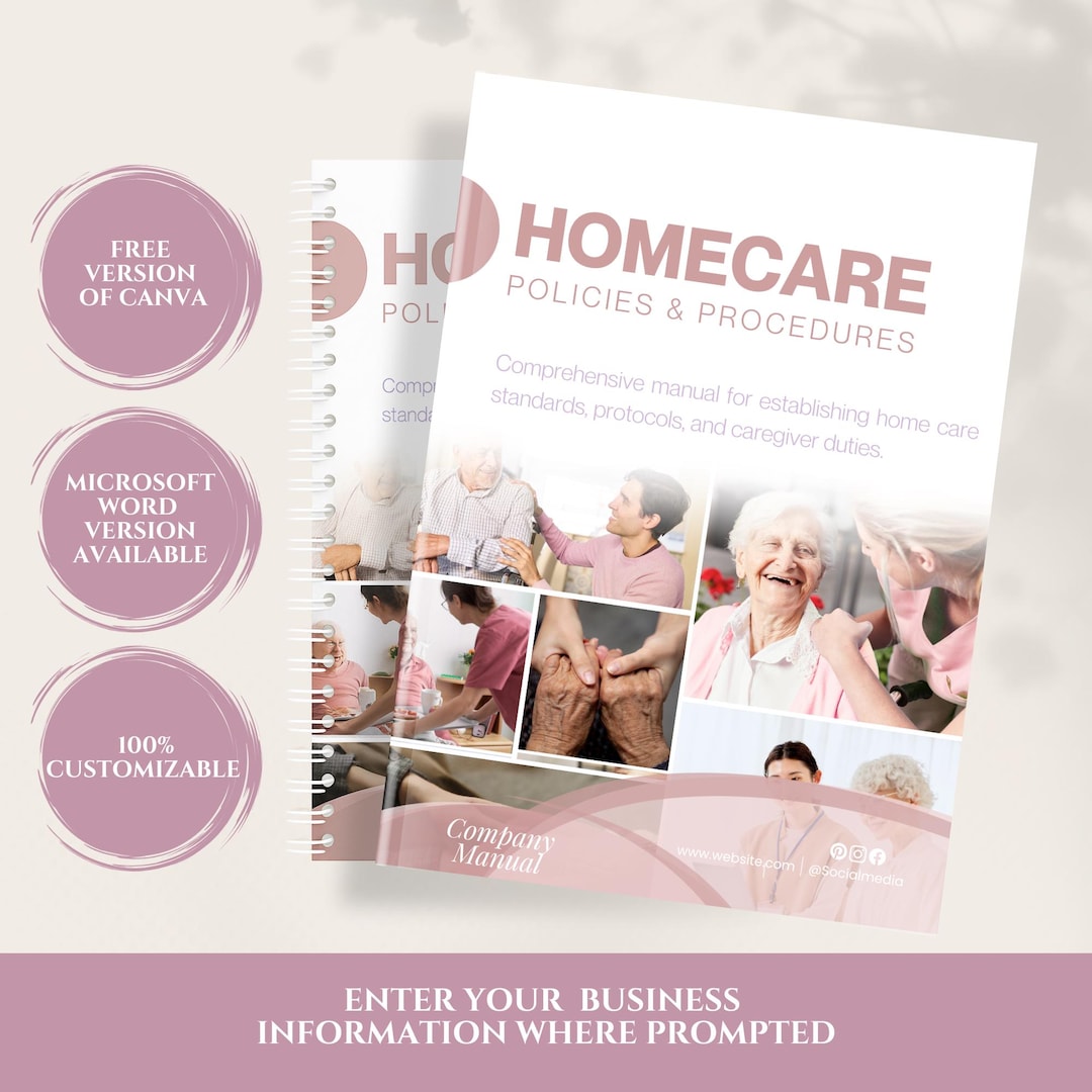 Home Care Policy Manual: Non-medical Caregiver Business Guidelines ...