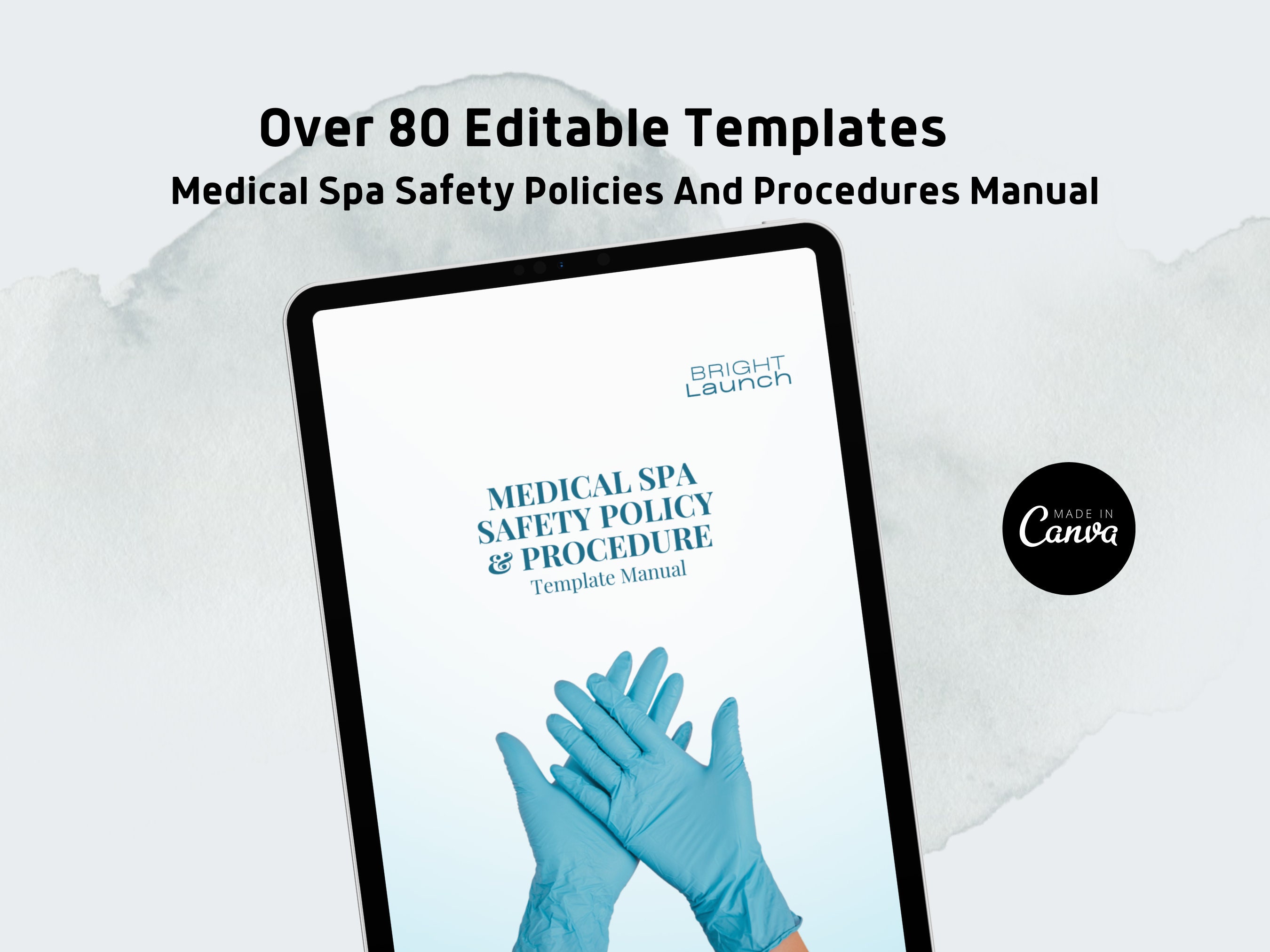 Medical Spa Safety Manual: Policies & Procedures Canva Template - Etsy