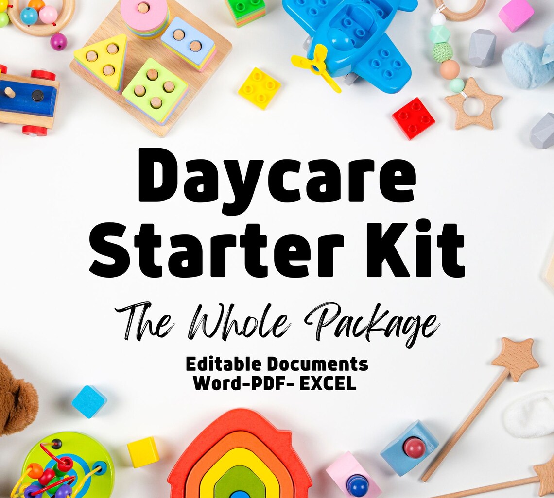 Daycare Business Start up Kit Forms Bundle Perfect for - Etsy