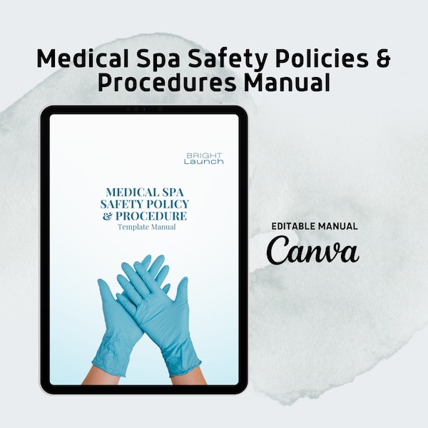 Medical Spa Safety Policies - Etsy