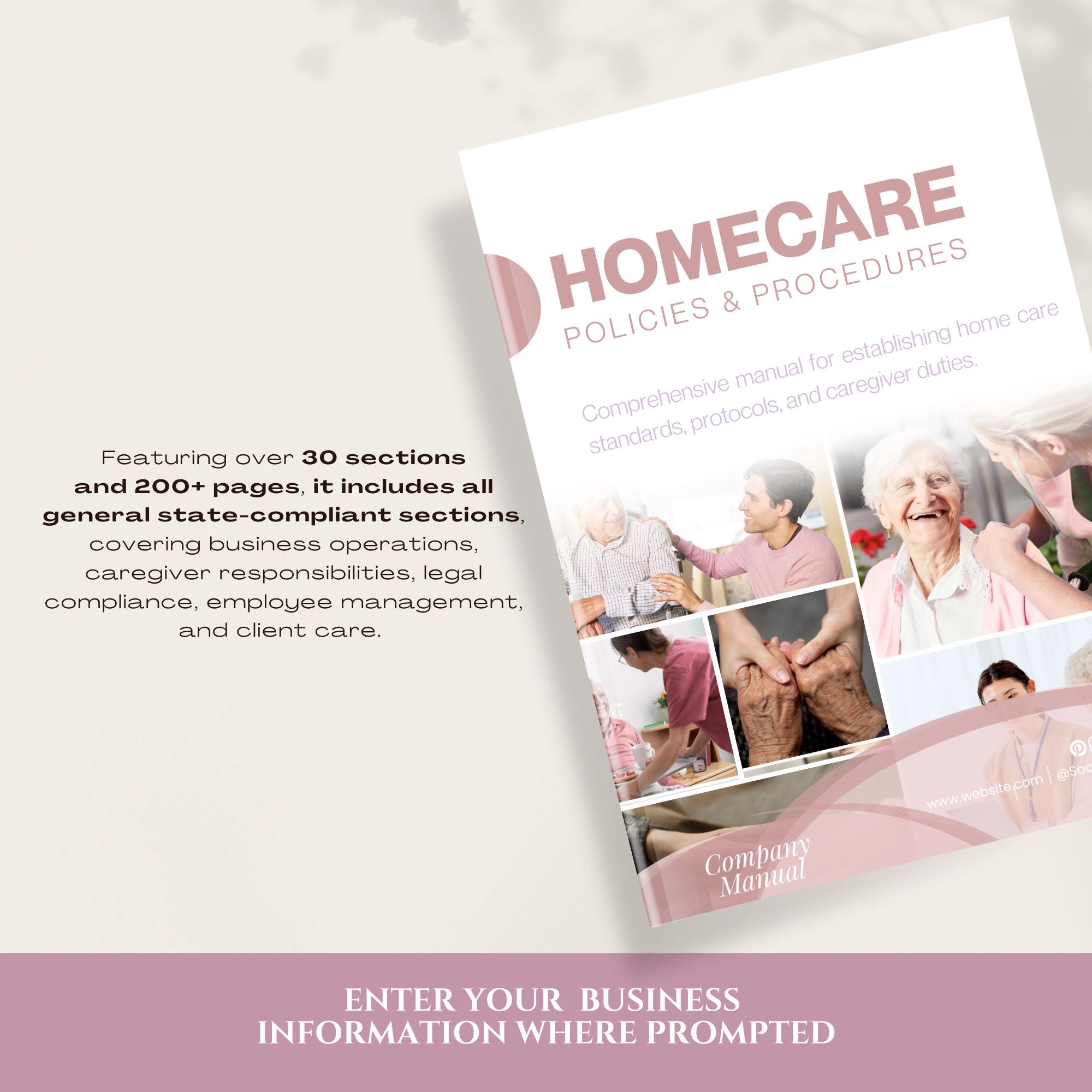 Home Care Policy Manual: Non-medical Caregiver Business Guidelines ...