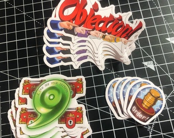 Ace Attorney Stickers - Etsy