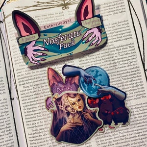 Nosferatu Sticker Pack (4pcs) - Etsy