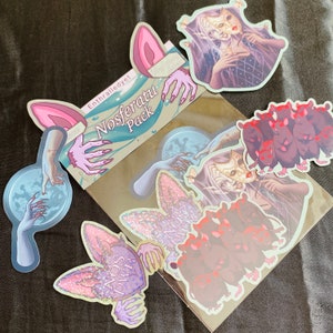 Nosferatu Sticker Pack (4pcs) - Etsy