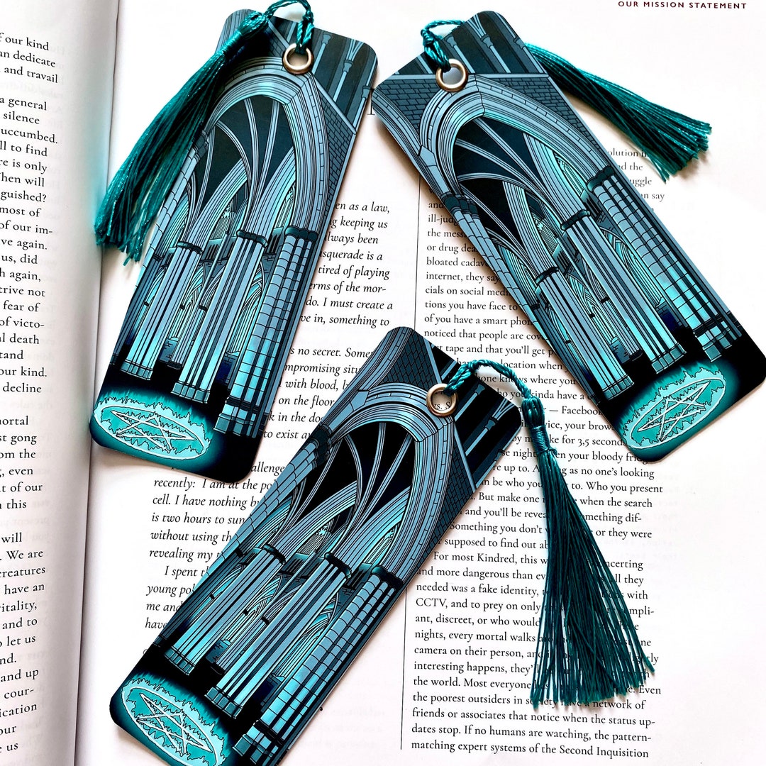 The Sanctum - Gothic Vampire Witchy Bookmark - Etsy