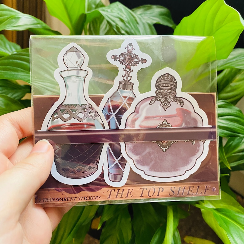The Top Shelf Sticker Pack - Etsy