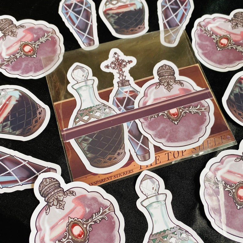 The Top Shelf Sticker Pack - Etsy