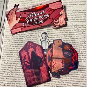 Blood Sorcery Sticker Pack - 4pcs - Etsy