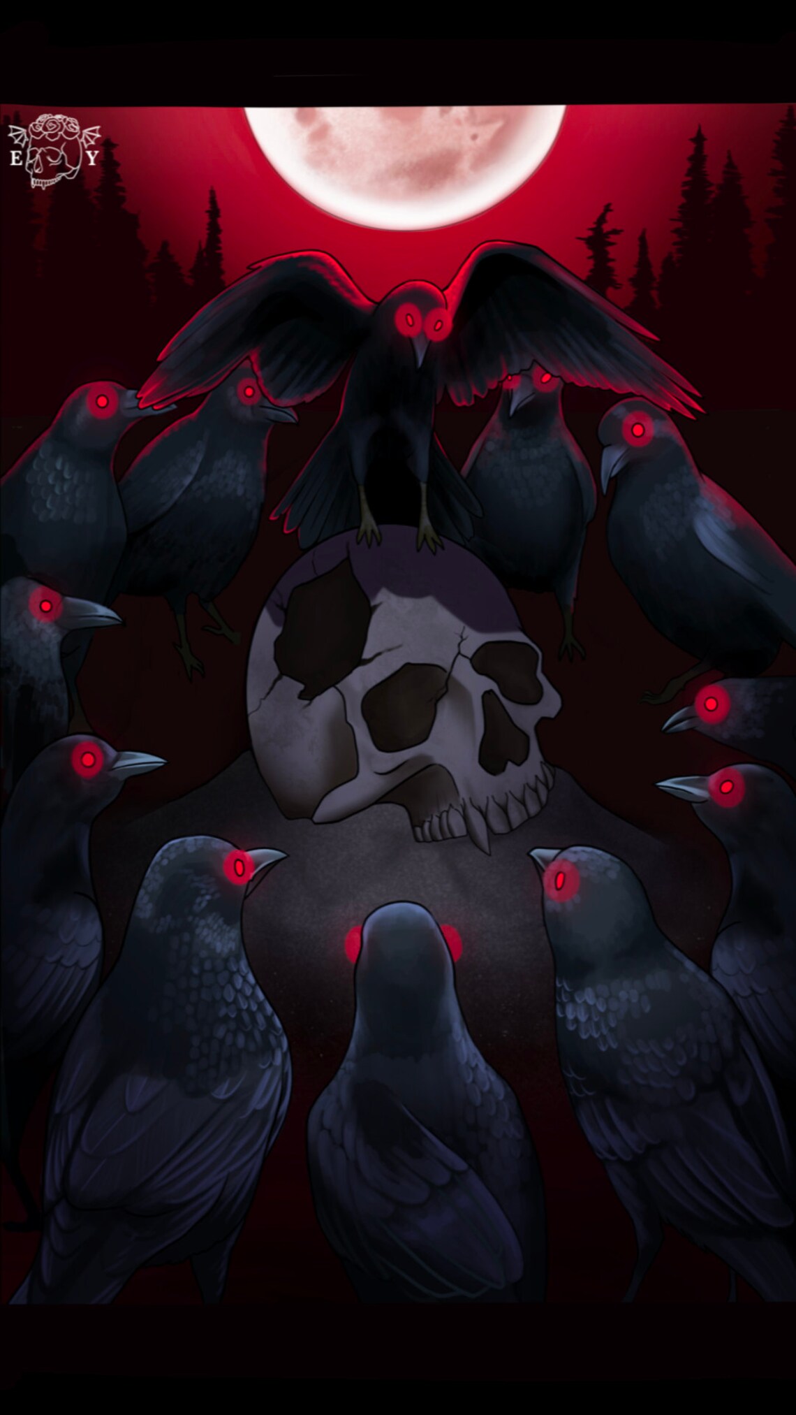 Ghoul Collection Gothic Phone Wallpapers - Etsy