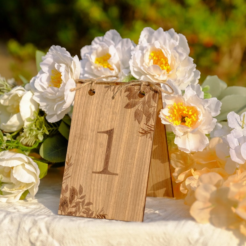 Table Numbers Rustic - Etsy