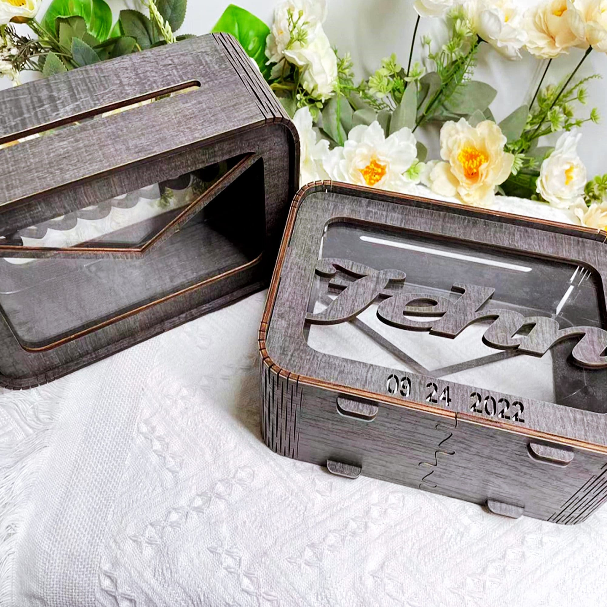 Personalized Wedding Card Box Card Box for Wedding Reception - Etsy