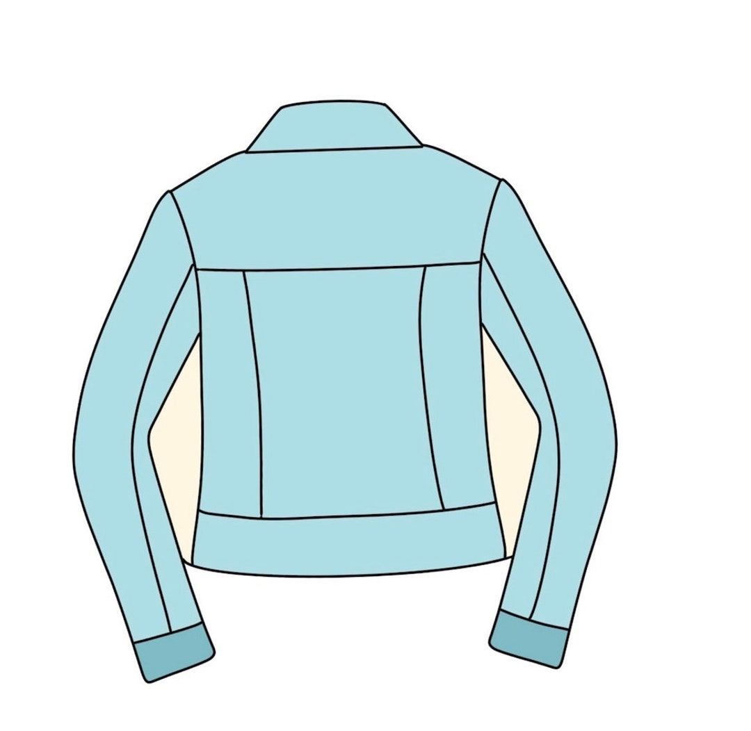 Denim Jacket Cookie Cutter STL ONLY - Etsy