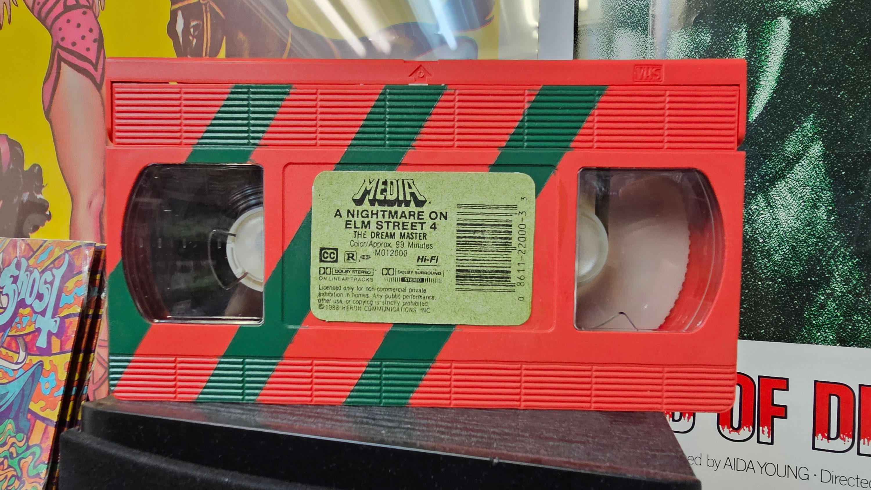 Nightmare on Elm Street 4 Custom Vhs Tape - Etsy