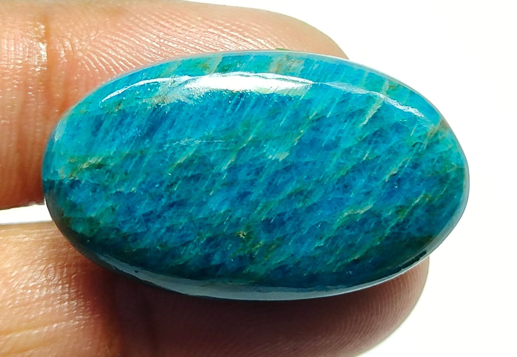 Natural Neon Blue Apatite. Massive!! Neon Blue Apatite Cabochon ...