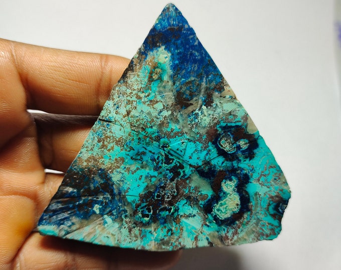 Shattuckite Slab, Shattuckite Slice Chrysocolla, Azurite Copper ...