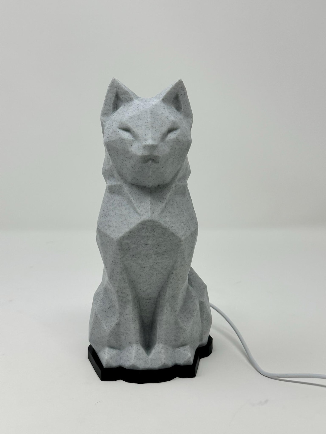 3D Printed Cat Lamp | 3D Printed Lamp | Cat Night Light | Cat Lamp ...