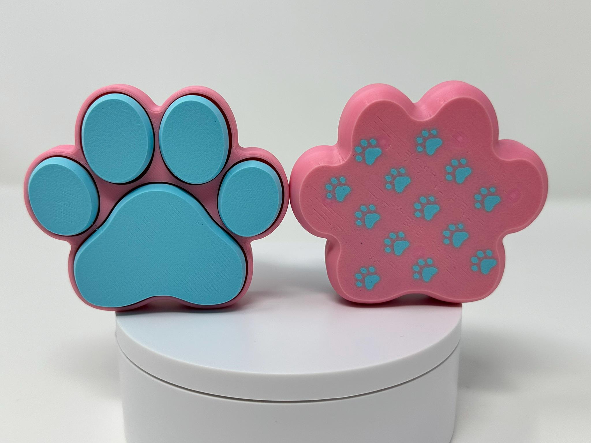 Cat Paw Fidget Clicker | Dog Paw Fidget Clicker | Mechanical Fidget ...