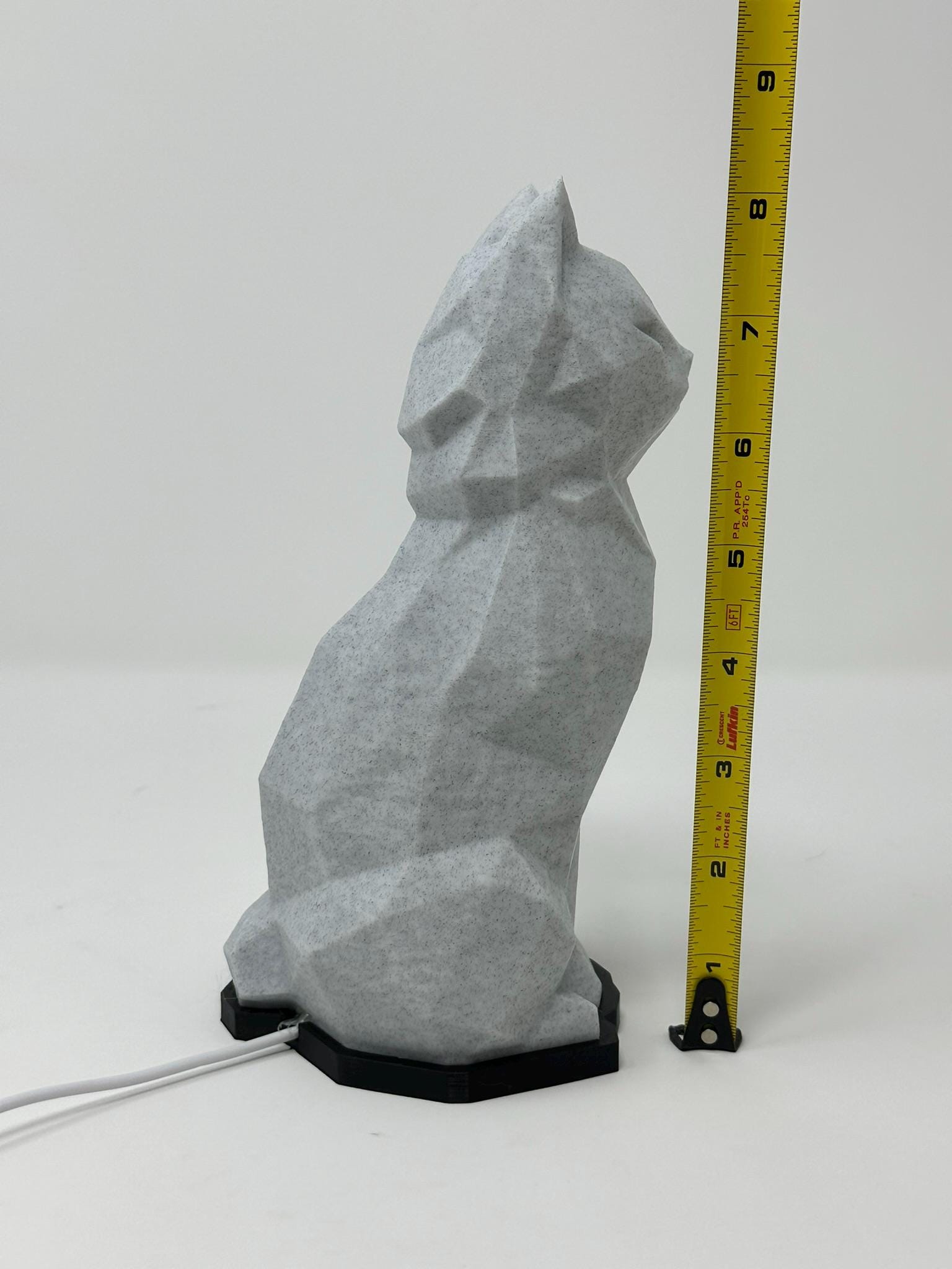 3D Printed Cat Lamp | 3D Printed Lamp | Cat Night Light | Cat Lamp ...