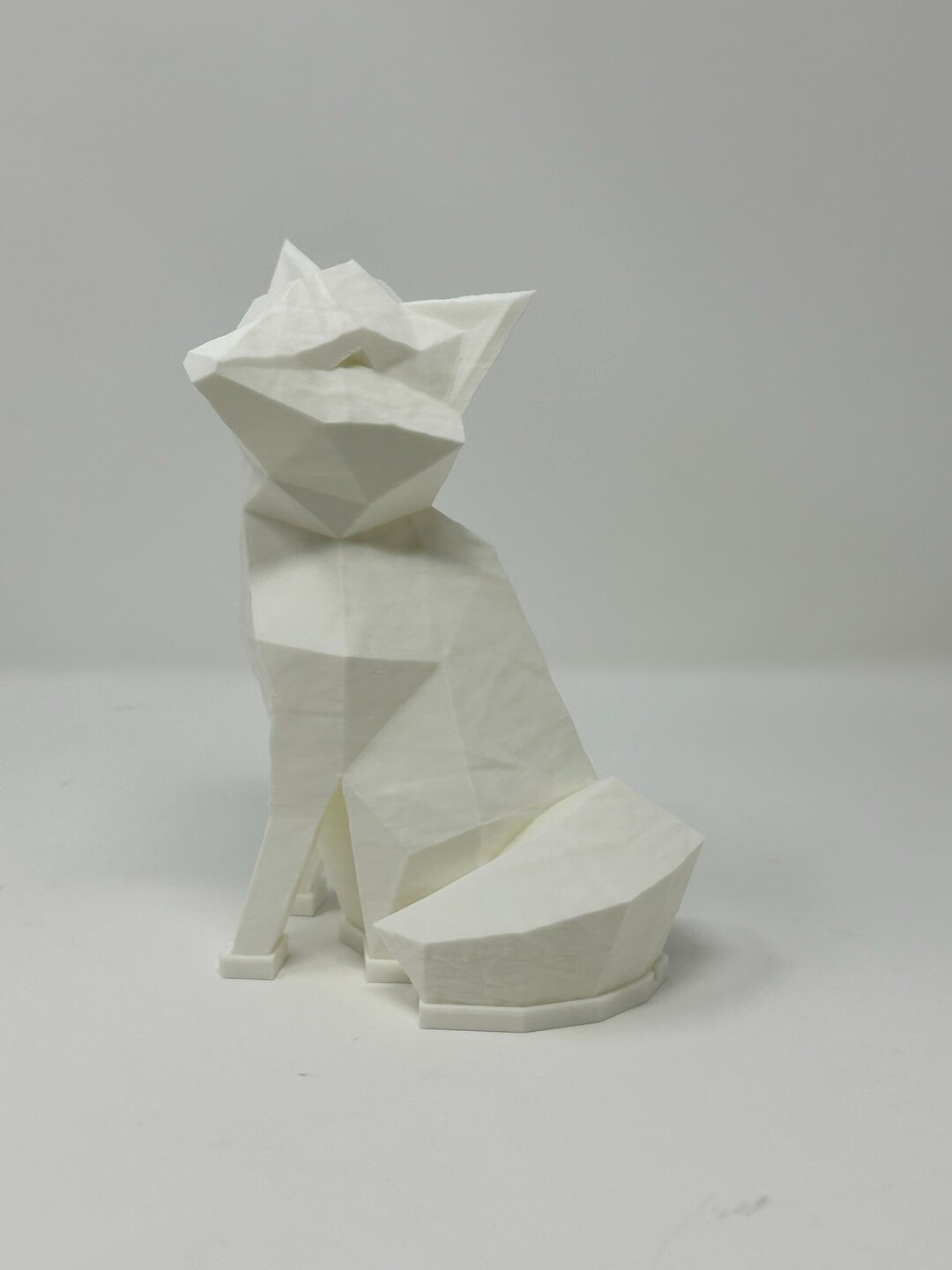 3D Printed Fox Lamp, 3D Printed Lamp, Fox Night Light, Children's Lamp ...