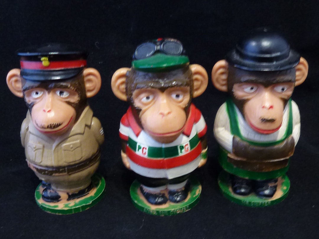 Set of 3 Retro PG Tips Plastic Chimp Egg Cups 1970's - Etsy
