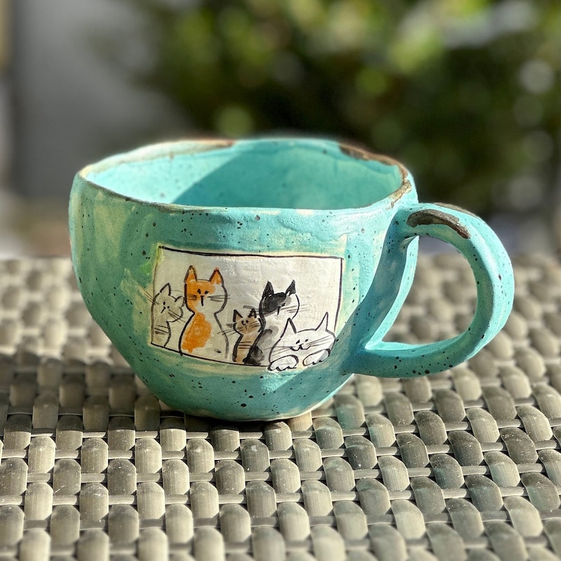 Tasse Mit Katzenmotiv