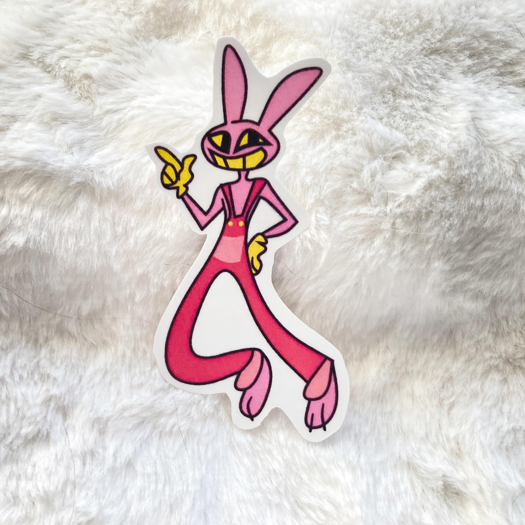 TADC Jax Toy Sticker: Waterproof Funny Bunny Vinyl Decal - Etsy