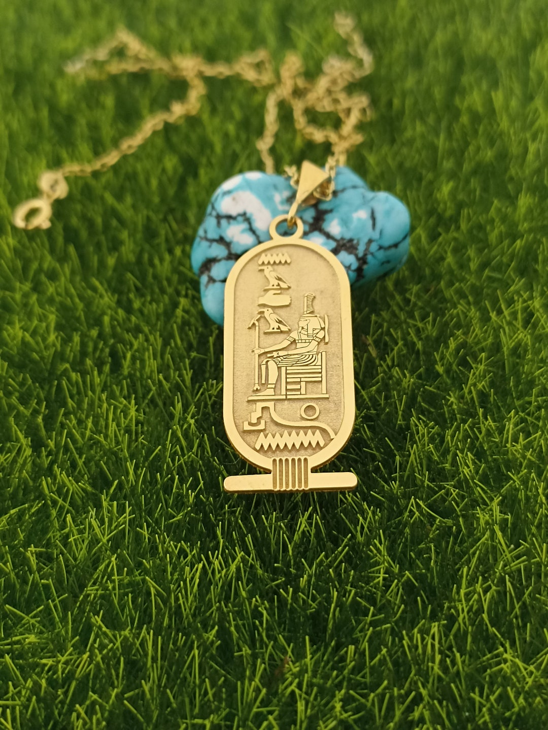 Isis Necklace Egyptian Goddess Elegant Ancient Egyptian Isis - Etsy