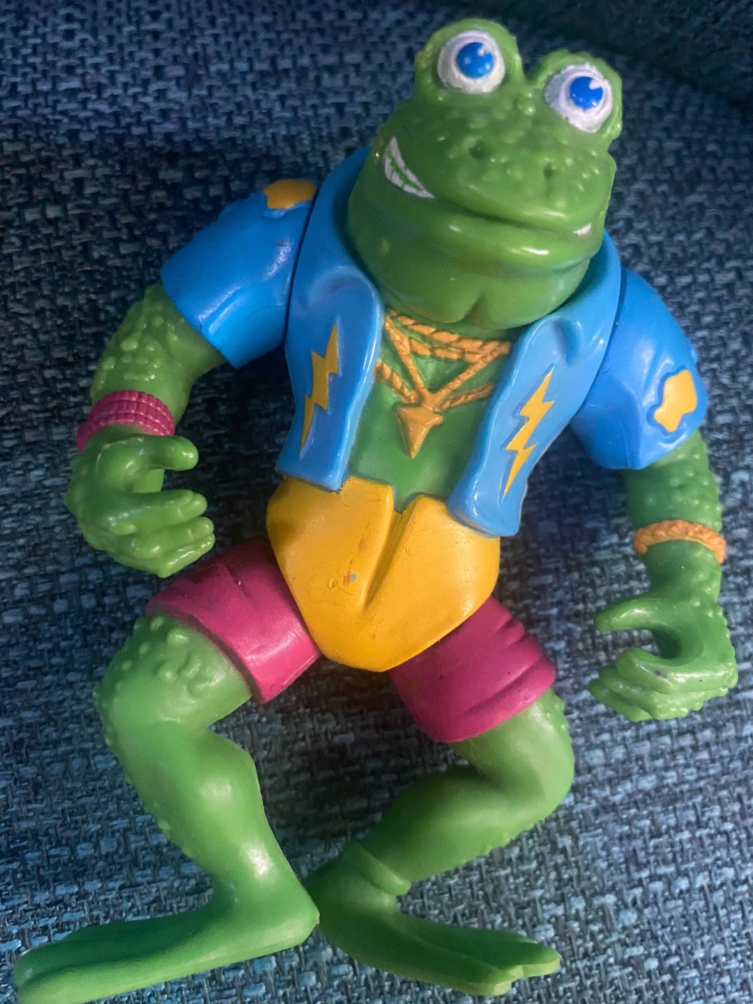 Retro Vintage 1989 TMNT Genghis Frog Teenage Mutant Ninja Turtles ...