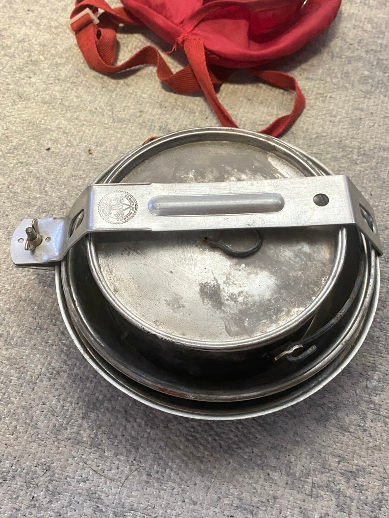 1960s Vintage Boy Scouts Mess Kit Cook Nesting Set - Etsy