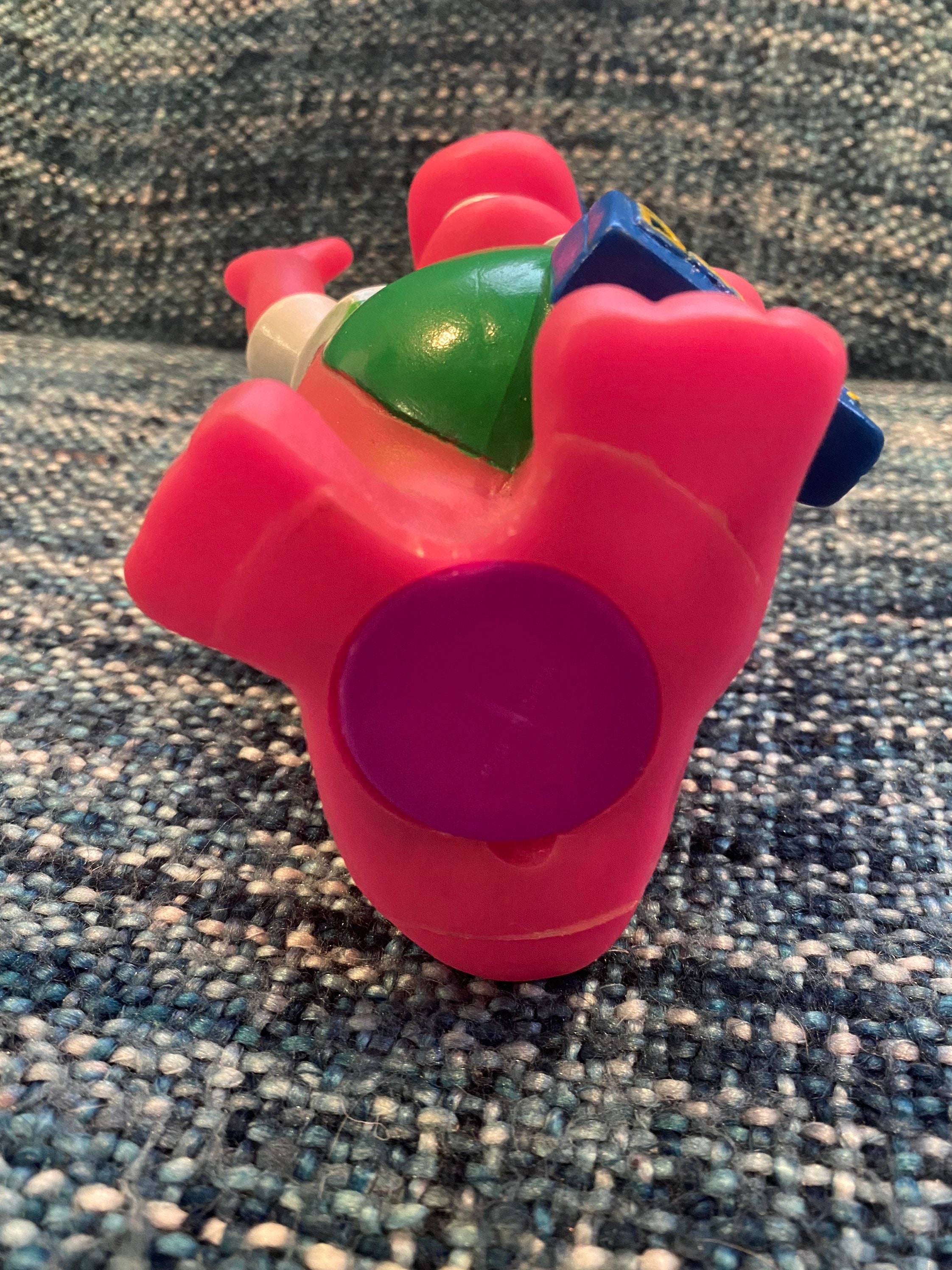 Vintage BARNEY DINOSAUR BANK 7 Barney Holding Lunch Box/ Backpack ...