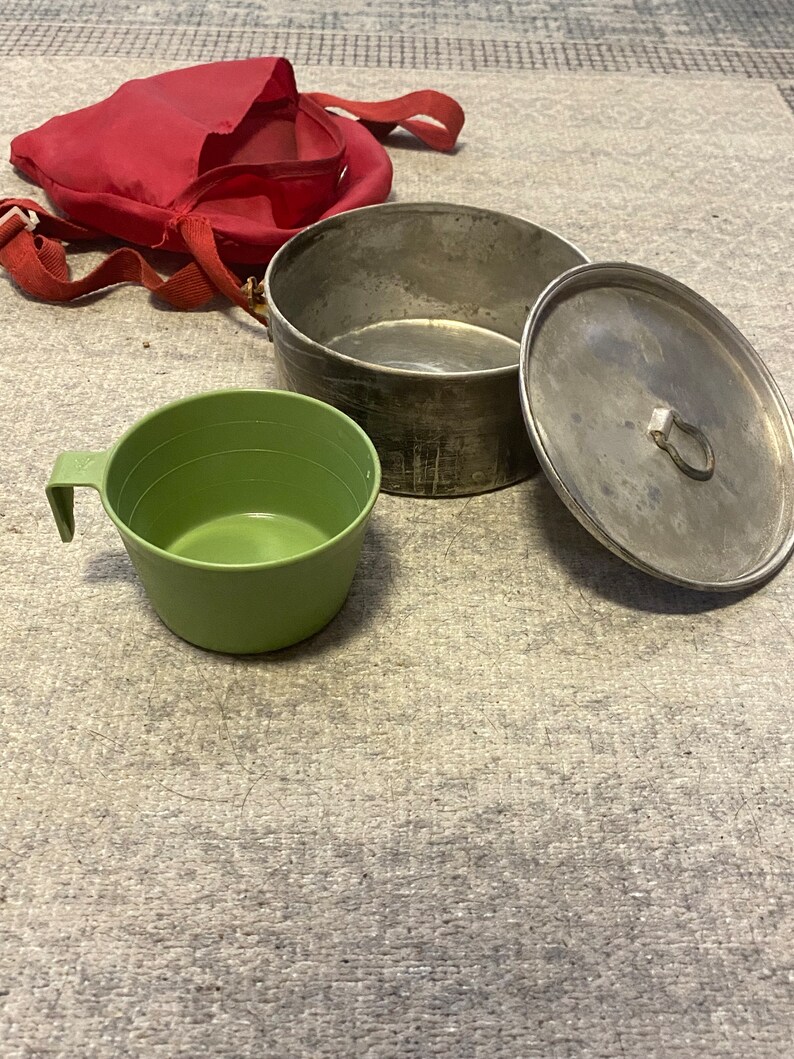 1960s Vintage Boy Scouts Mess Kit Cook Nesting Set - Etsy
