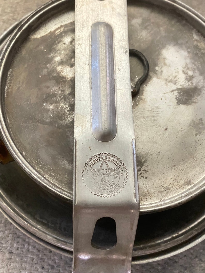 1960s Vintage Boy Scouts Mess Kit Cook Nesting Set - Etsy