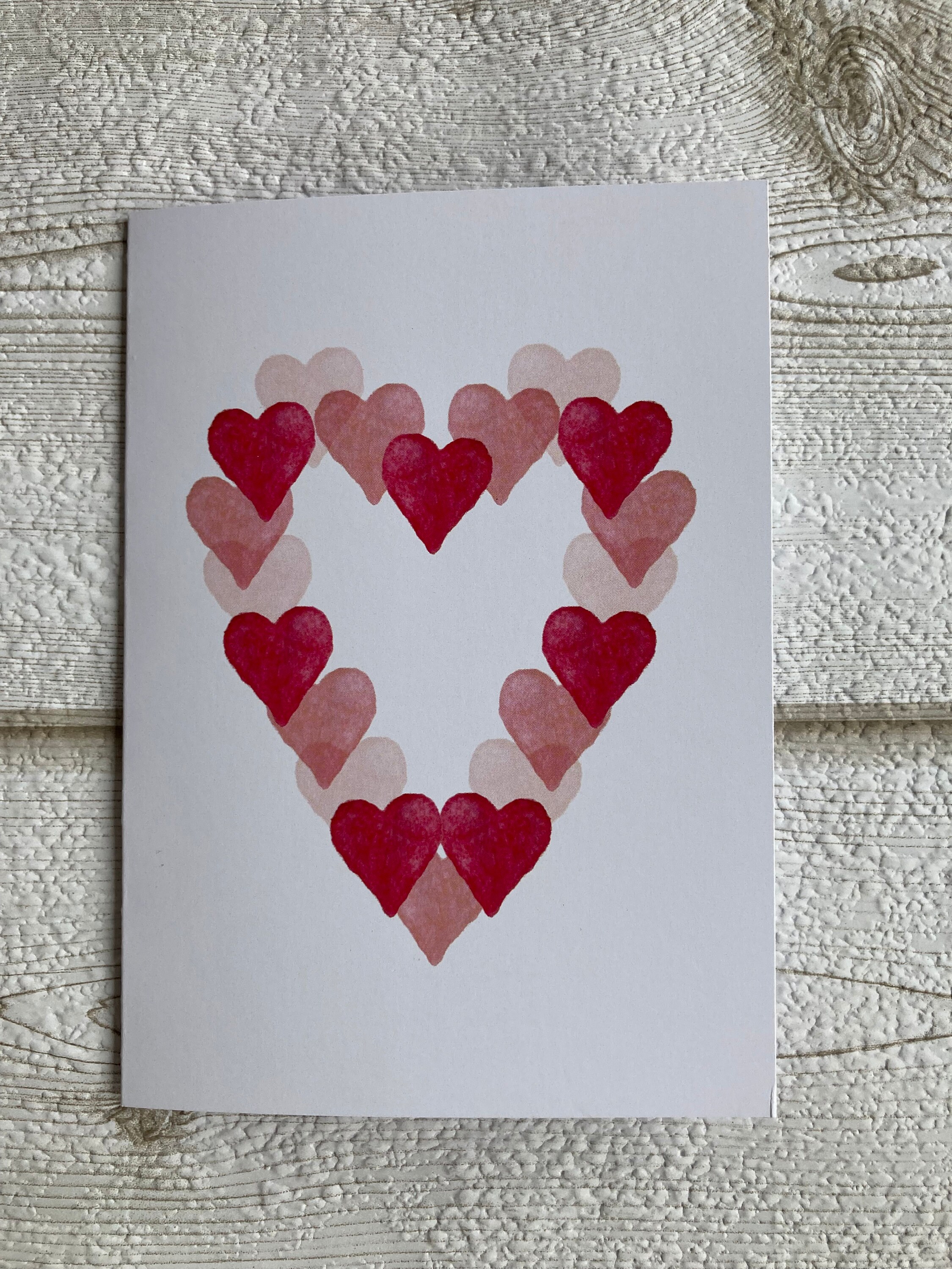 Valentine's Day Card, Folding Card, Heart, A6, Mother's Day, Wedding - Etsy