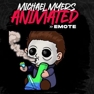 Emote animado 420 de Michael Myers - Marihuana - Fumar - Para streaming ...