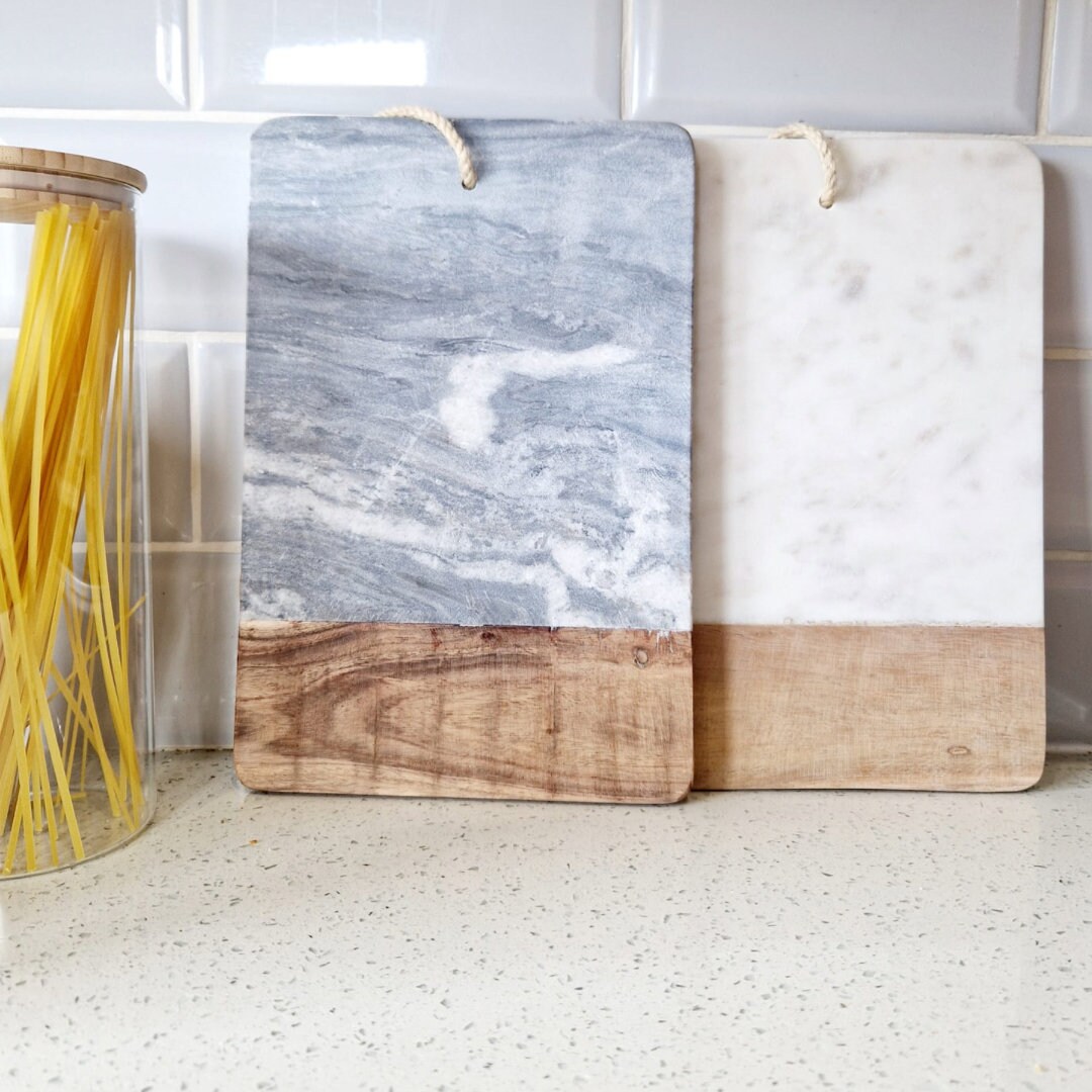 Wood and Marble Chopping Boards - Etsy UK