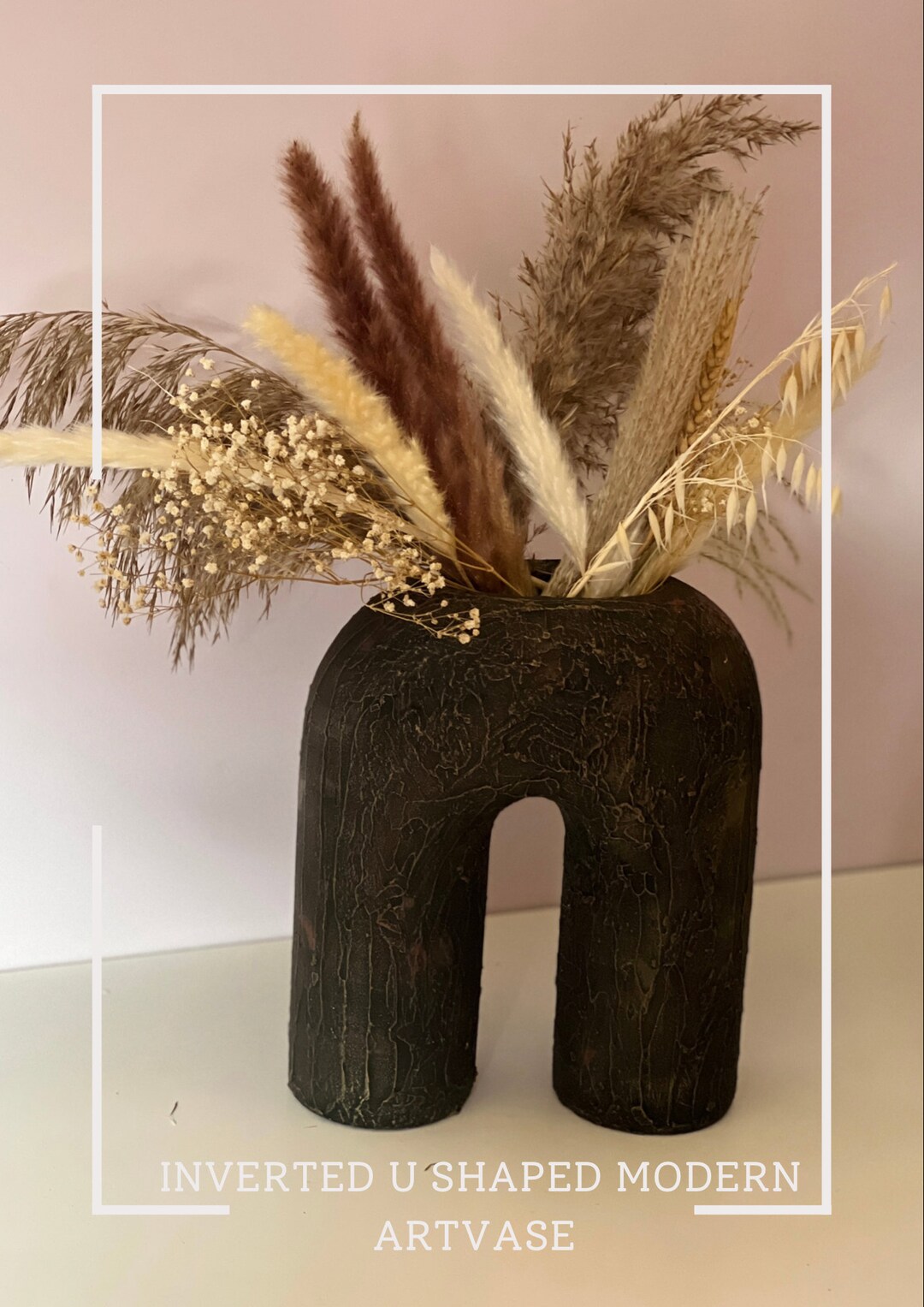 Inverted U Shaped Modern Art Vase - Etsy